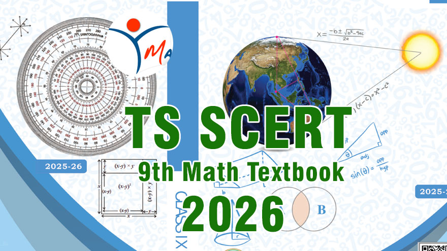 TS SCERT 9th Maths Textbook 2026: PDF Download Telugu & English Medium ...