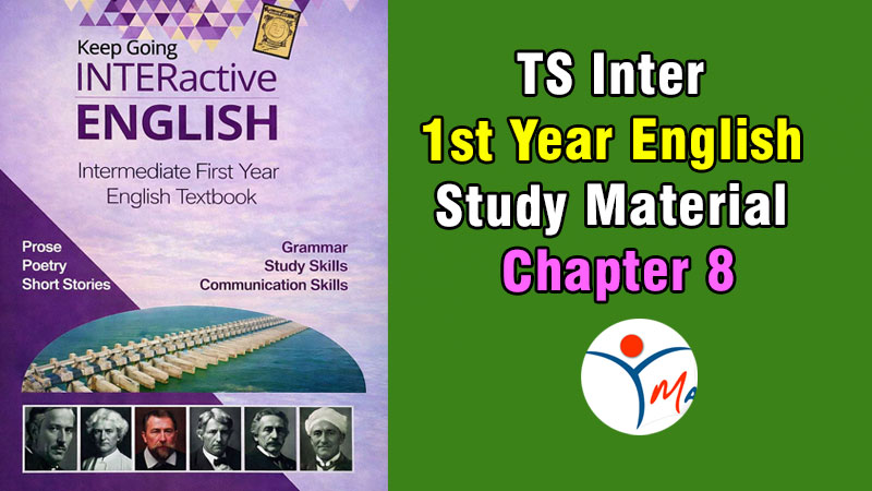 TS Inter 1st Year English Study Material Chapter 8 The Green Champion ...