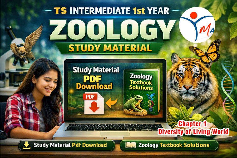 TS Inter 1st Year Zoology Study Material Chapter 1 Diversity of Living ...