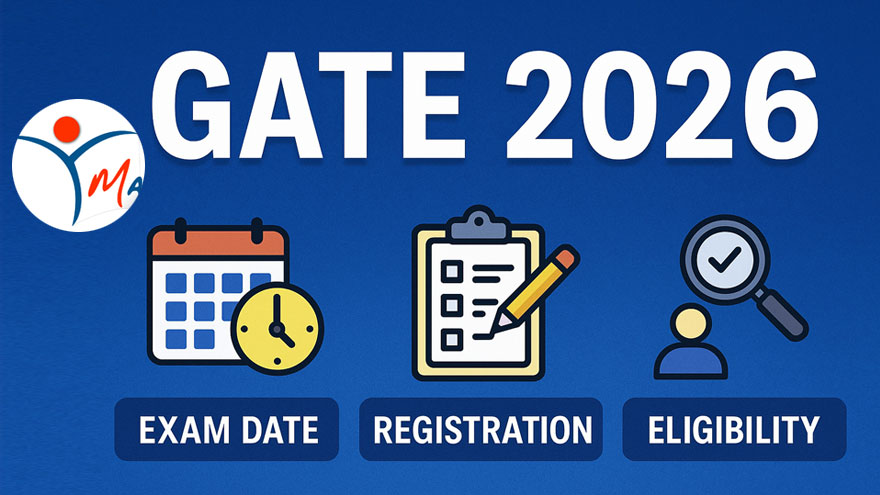 GATE 2026: Exam Date (Out), Registration (Aug 28), Papers, Syllabus ...