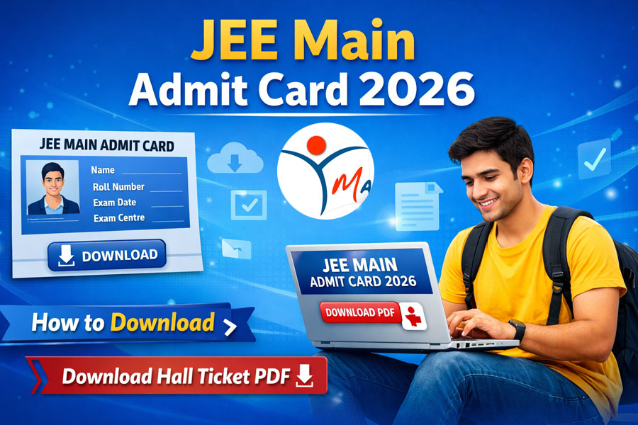 JEE Mains Admit Card 2026 OUT: Download NTA Session 1 Exam Hall Ticket ...
