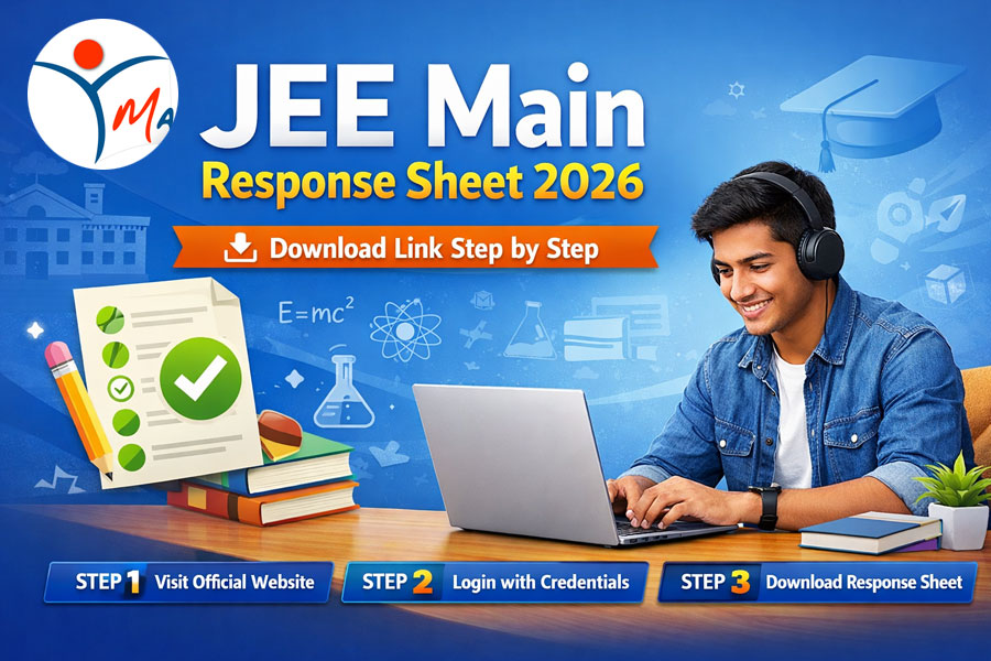 JEE Main Response Sheet 2026 Released: Download Link Step by Step at ...