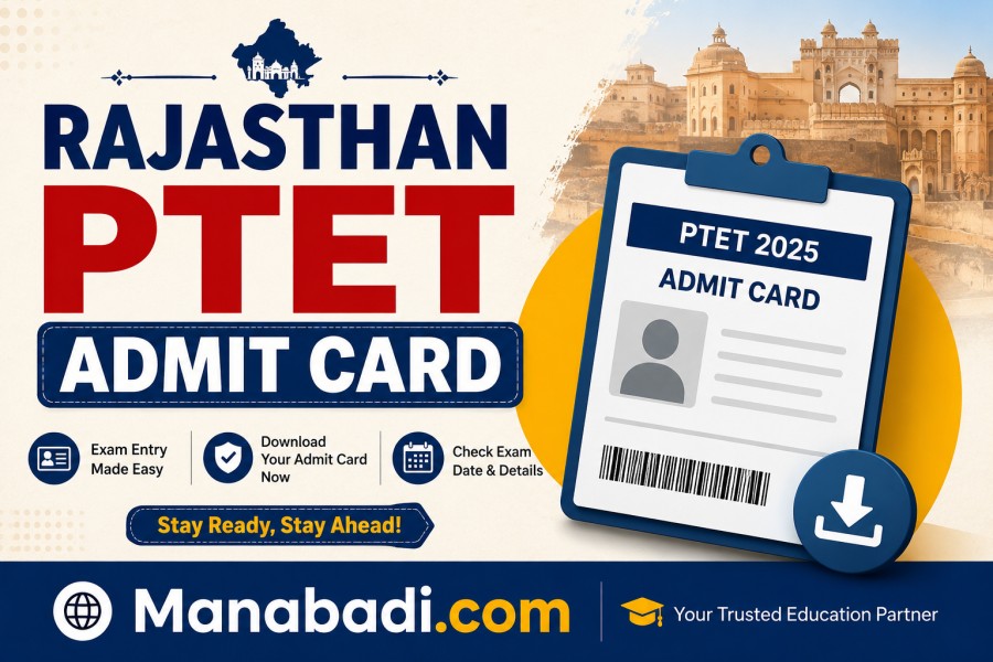 PTET Admit Card 2026: Out, Direct Link at Manabadi.com
